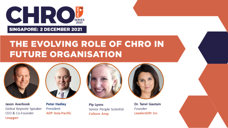 Redefining the role of the CHRO in a changing world of work - HRM Asia